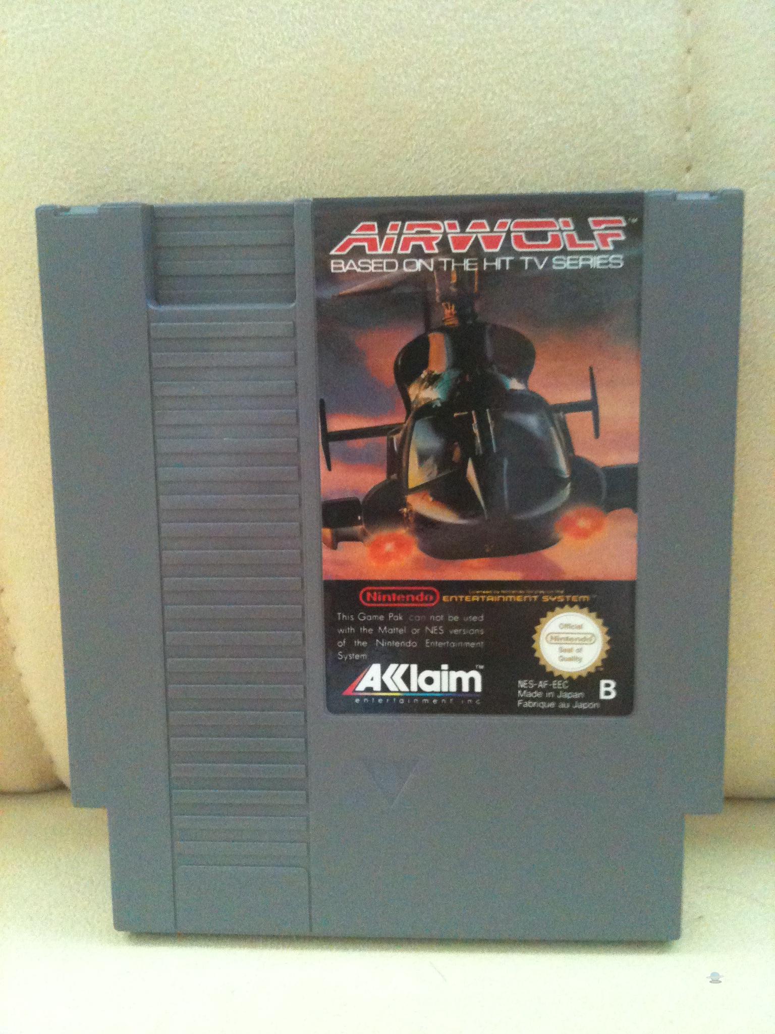 JEU NINTENDO AIRWOLF | Boutique Univers Vintage