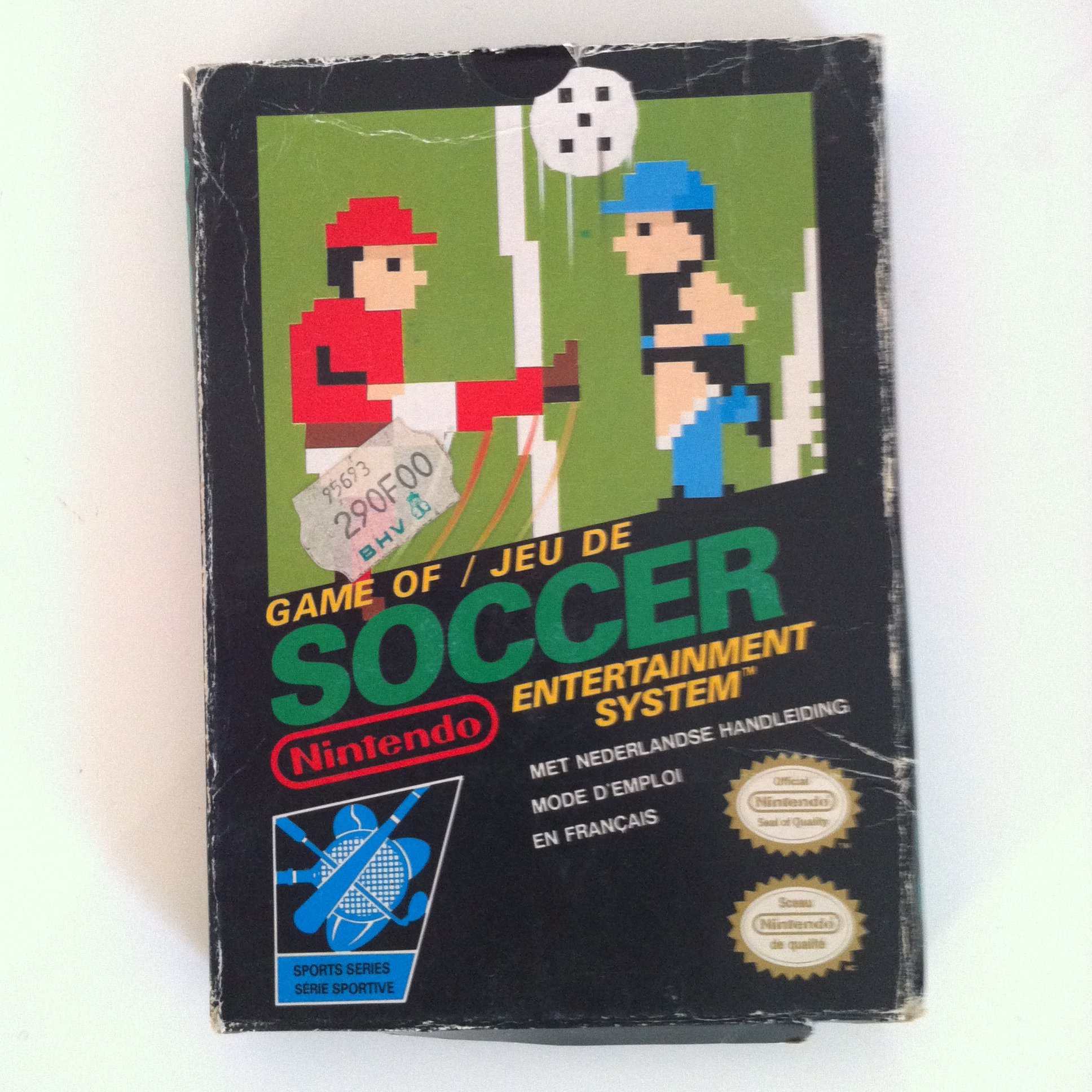 JEU NINTENDO NES SOCCER - Boutique Univers Vintage
